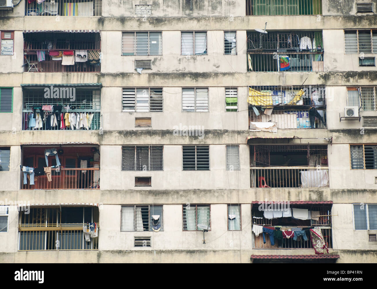 Decayed apartments Stock Photo - Alamy