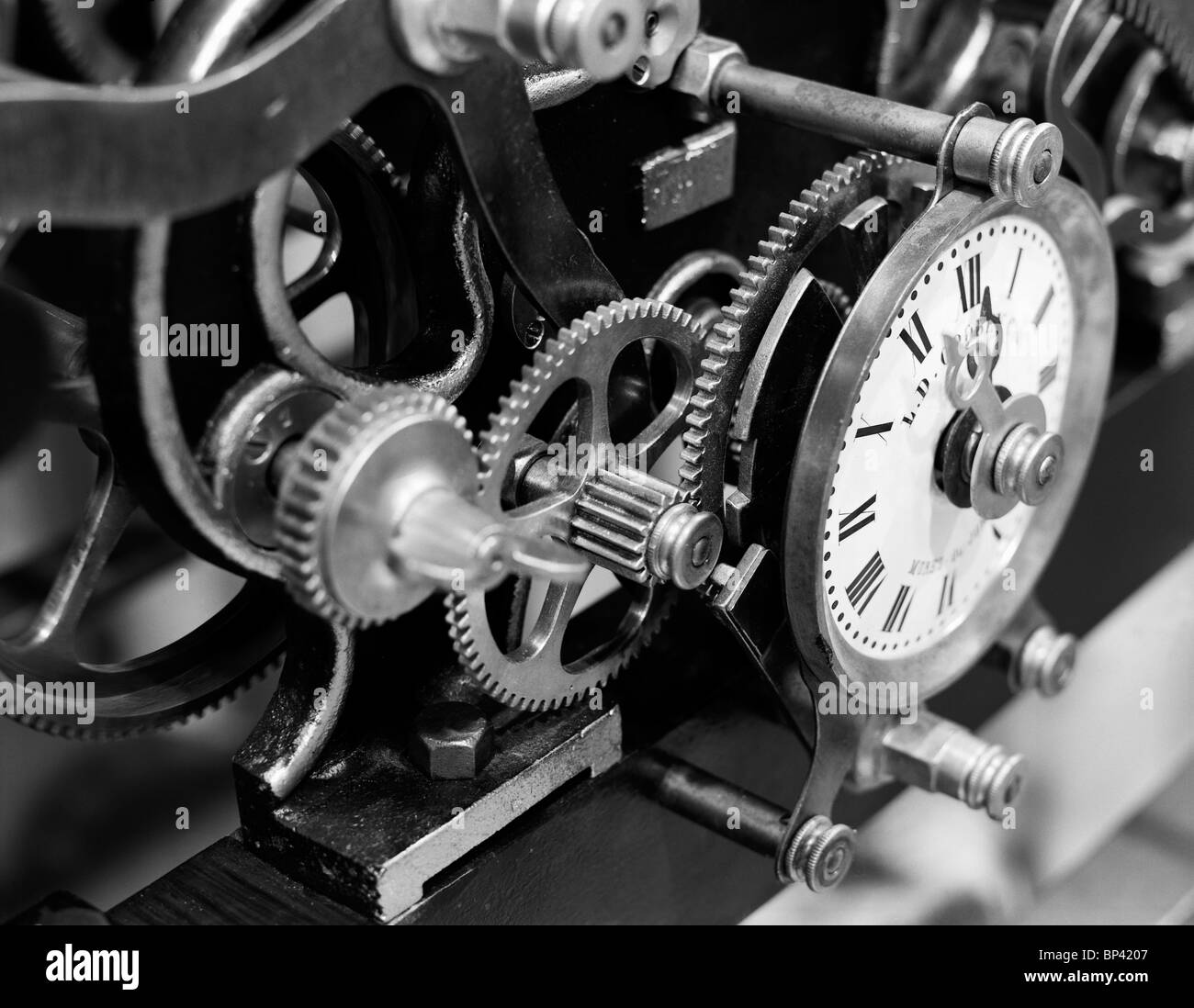 Morez french turret clock Stock Photo - Alamy