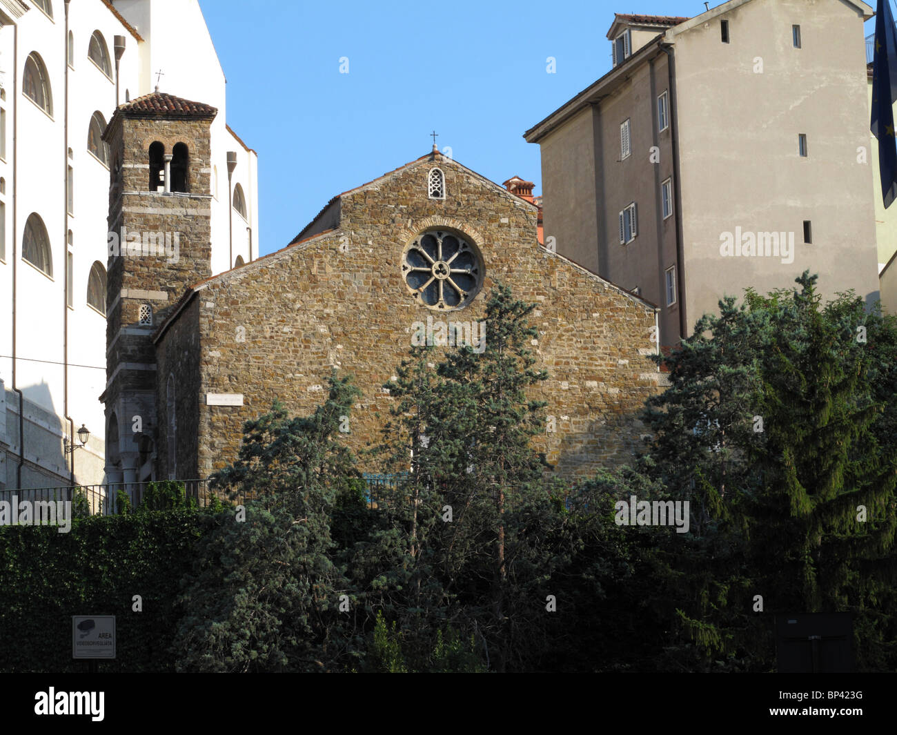 San Silvestro church, Trieste Stock Photo - Alamy