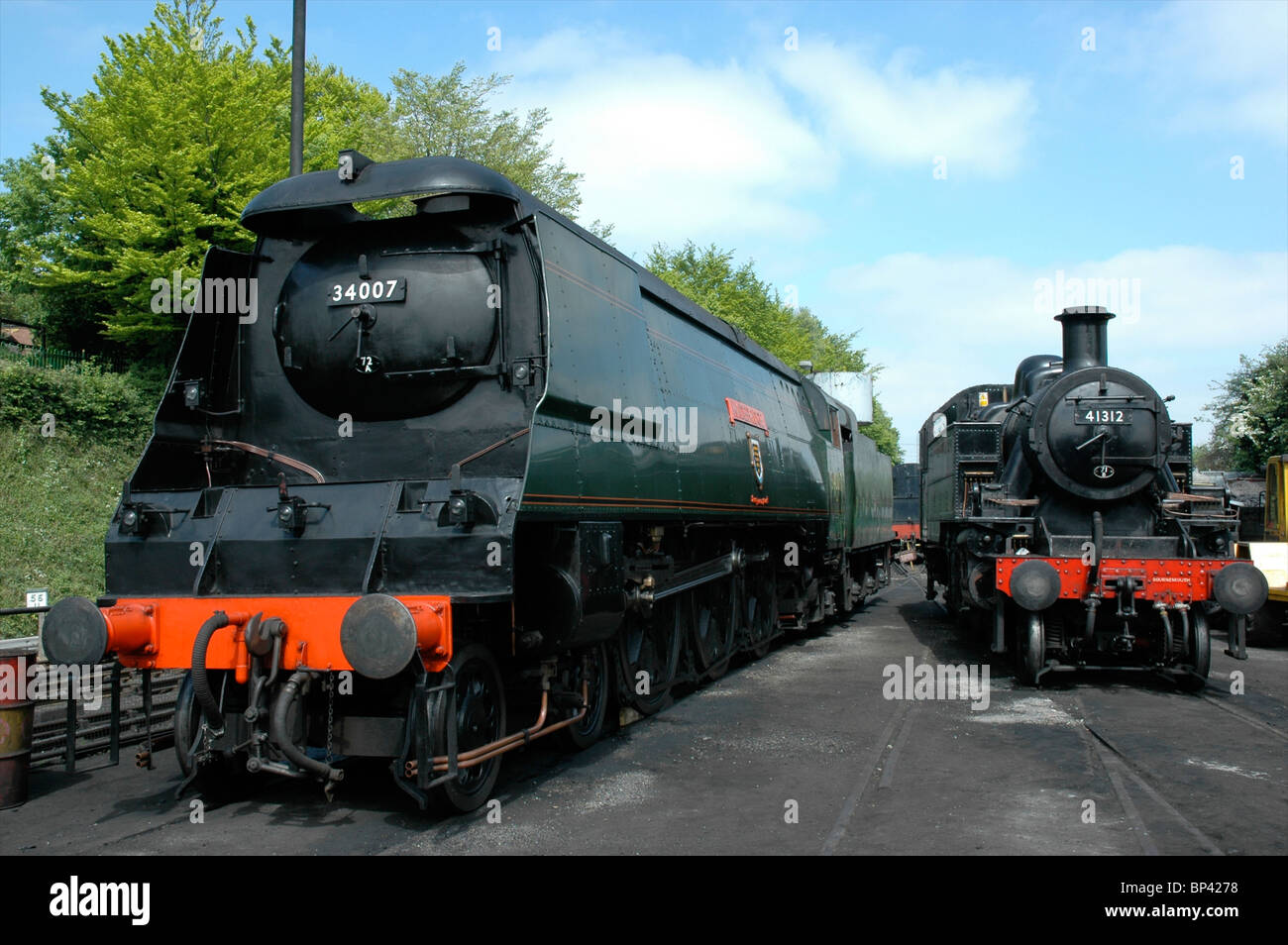 Ivatt class 2 6 2 tank engine hi-res stock photography and images - Alamy