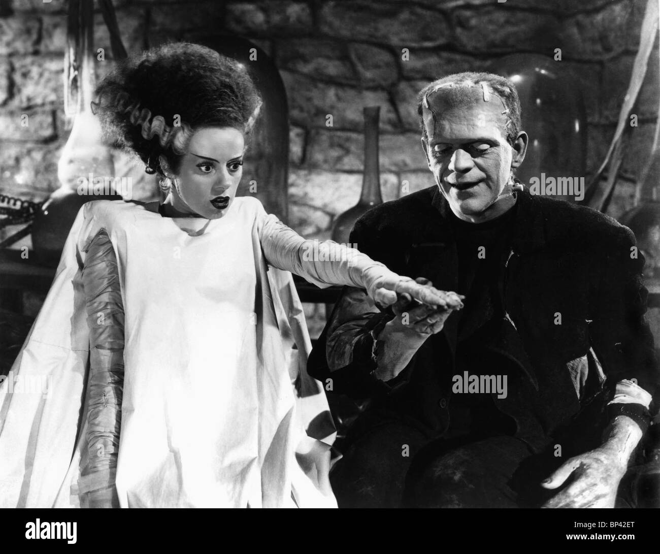 1935 Film Title Bride Frankenstein High Resolution Stock Photography ...