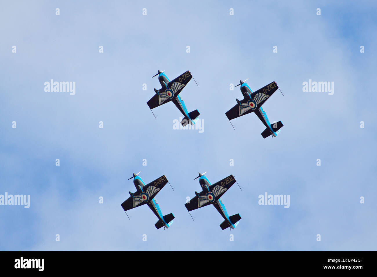 Blades aerobatic display team Stock Photo - Alamy