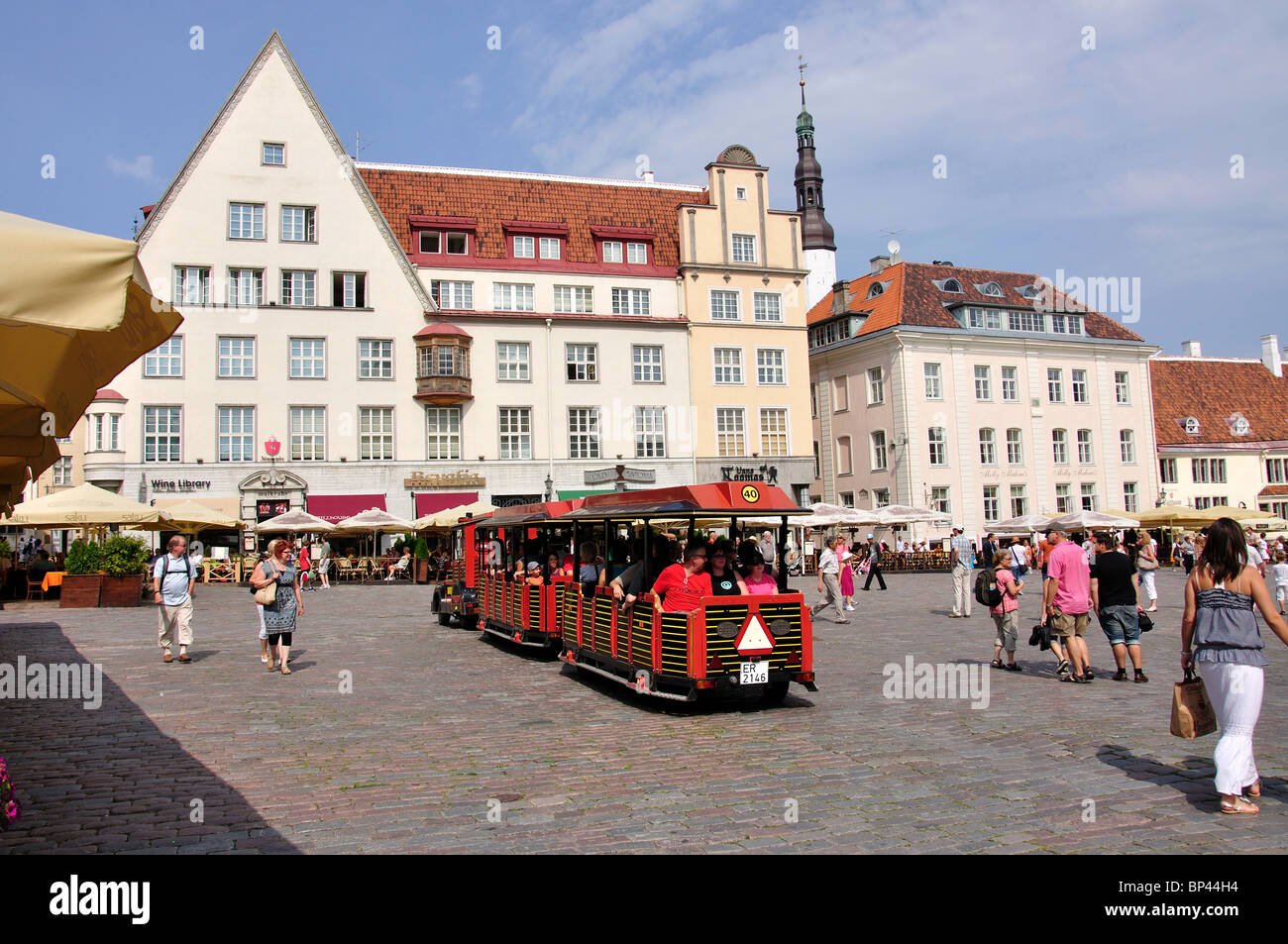 Town Hall Square (Raekoja Plats), Old Town, Harju County, Republic of ...