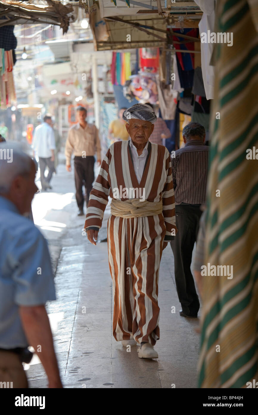 Kurdish Iraqi man in Dohuk, Kurdistan, Iraq Stock Photo - Alamy