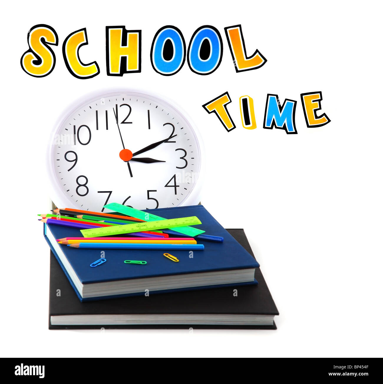 School time conceptual image of education & knowledge Stock Photo - Alamy