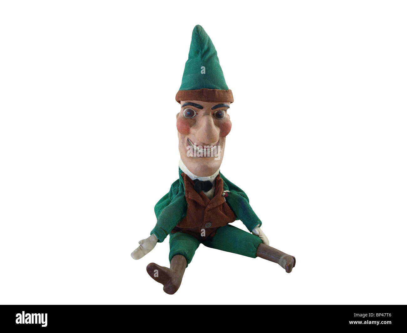 Vintage puppet from the 18th century English children's story "Punch ...