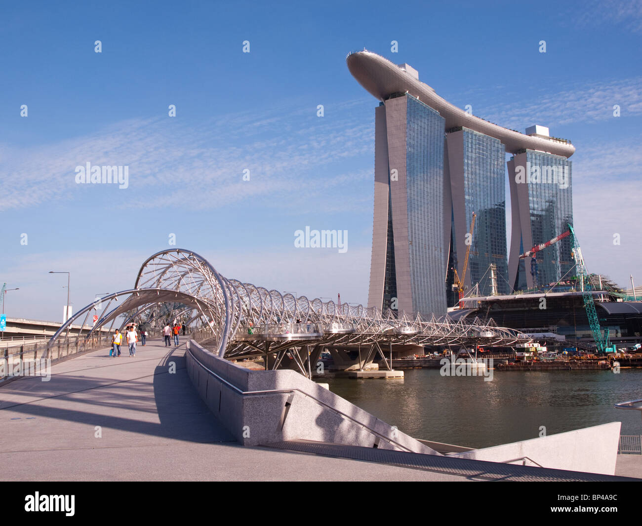 Helix bridge hi-res stock photography and images - Alamy