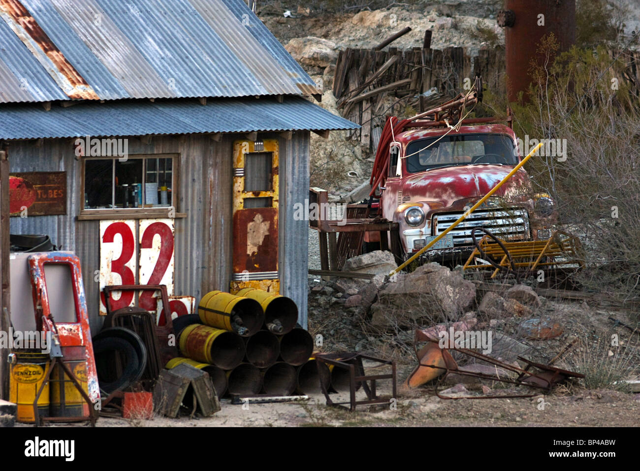 Nelson, Nevada, Eldorado Canyon Stock Photo - Alamy