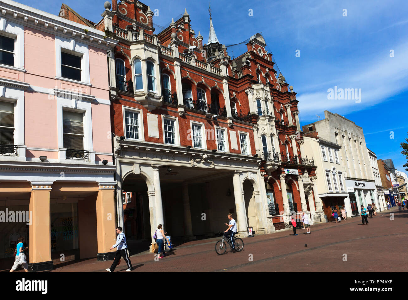 The Lloyds building in Ipswich Town Centre, Ipswich, Suffolk, UK Stock ...