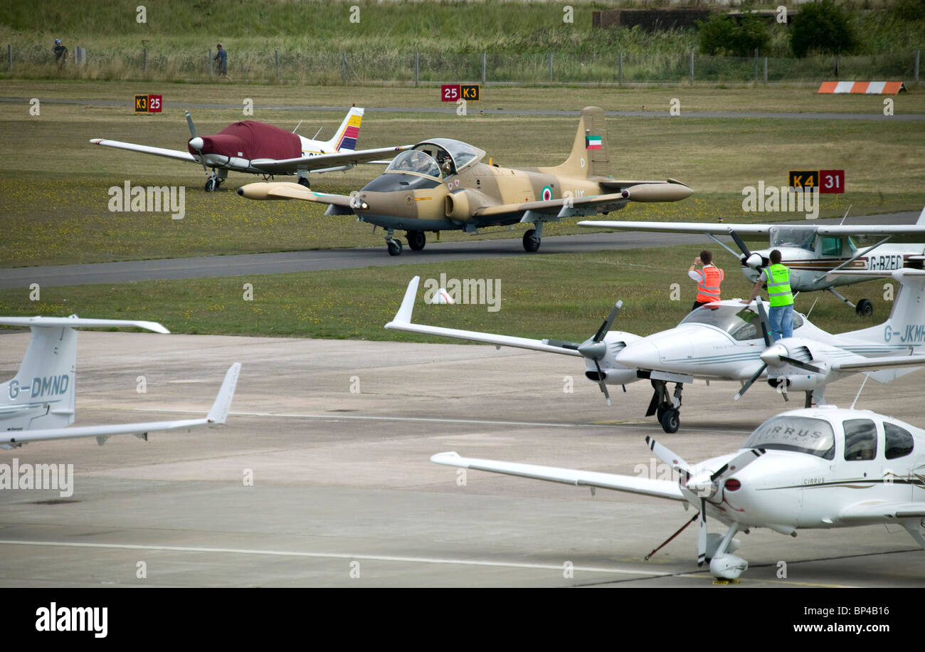 Aircraft at Shoreham Airfield Stock Photo - Alamy