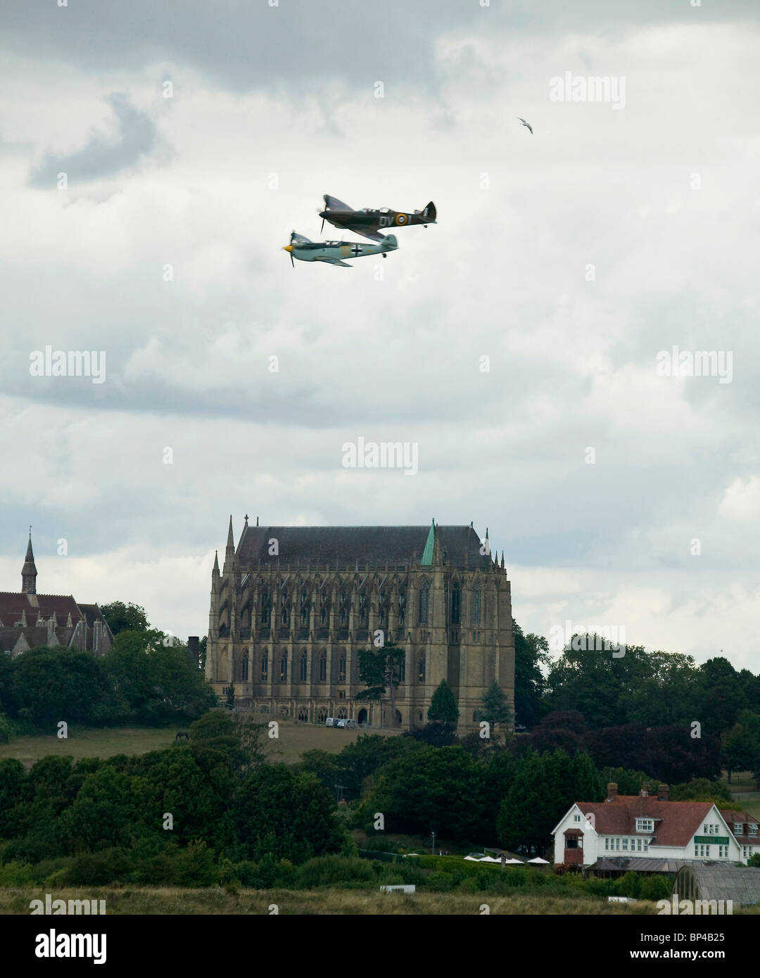 Aircraft at Shoreham Airfield Stock Photo - Alamy