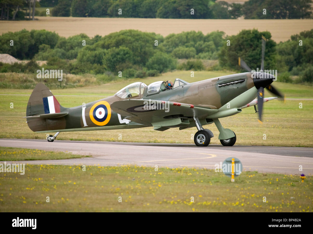 Aircraft at Shoreham Airfield Stock Photo - Alamy
