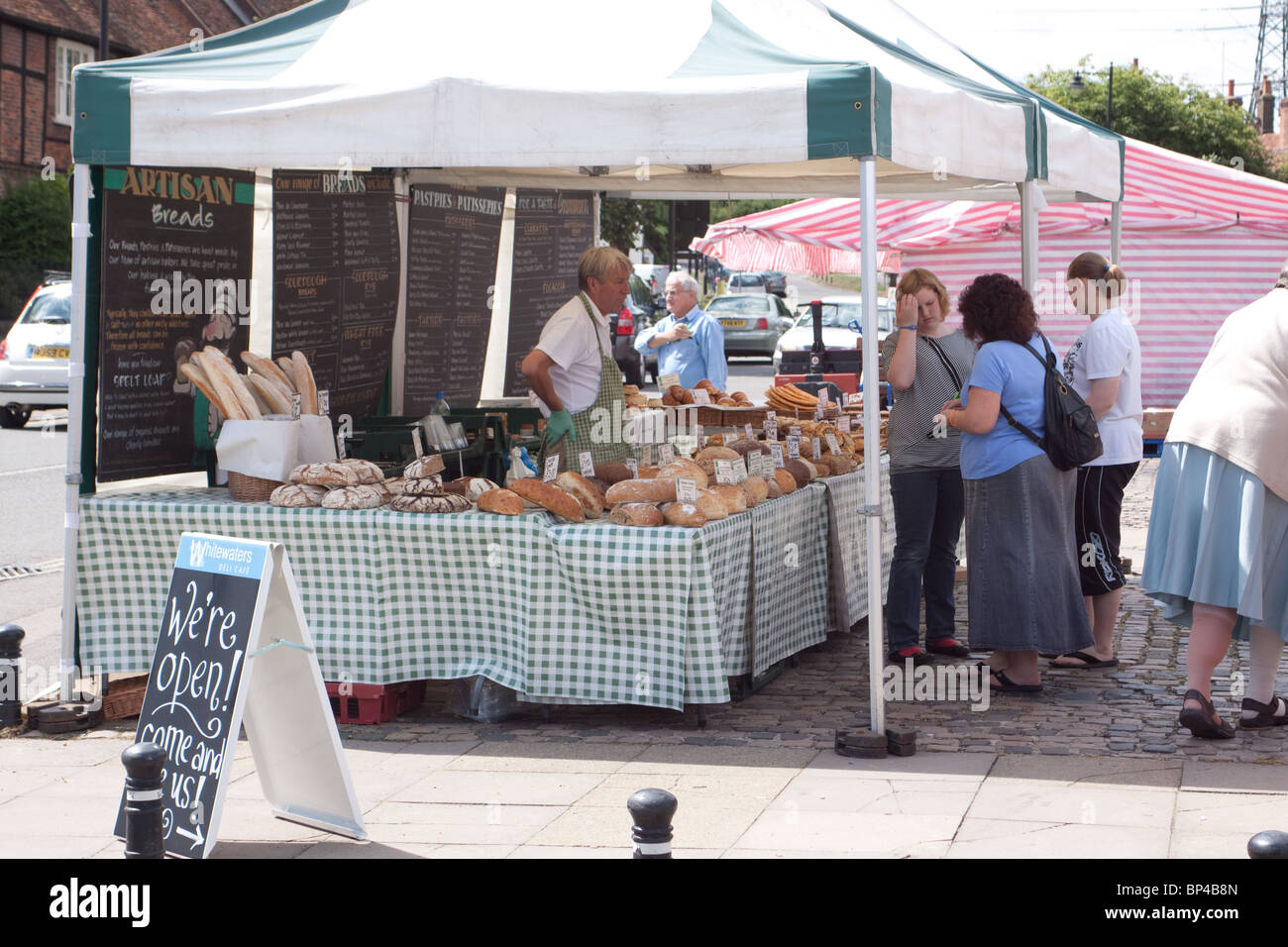 Bakers stall at the Thursday Wendover Weekly Market on Manor Waste ...