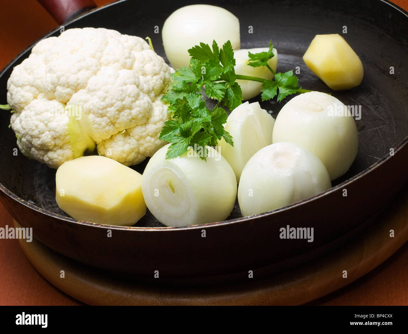 Fresh vegetables ready for cooking Stock Photo - Alamy