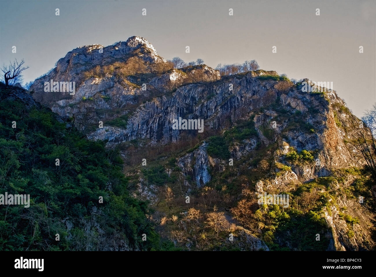Beyos Gorge. Ponton Mountain Pass. Sella River Valley. Amieva Council ...