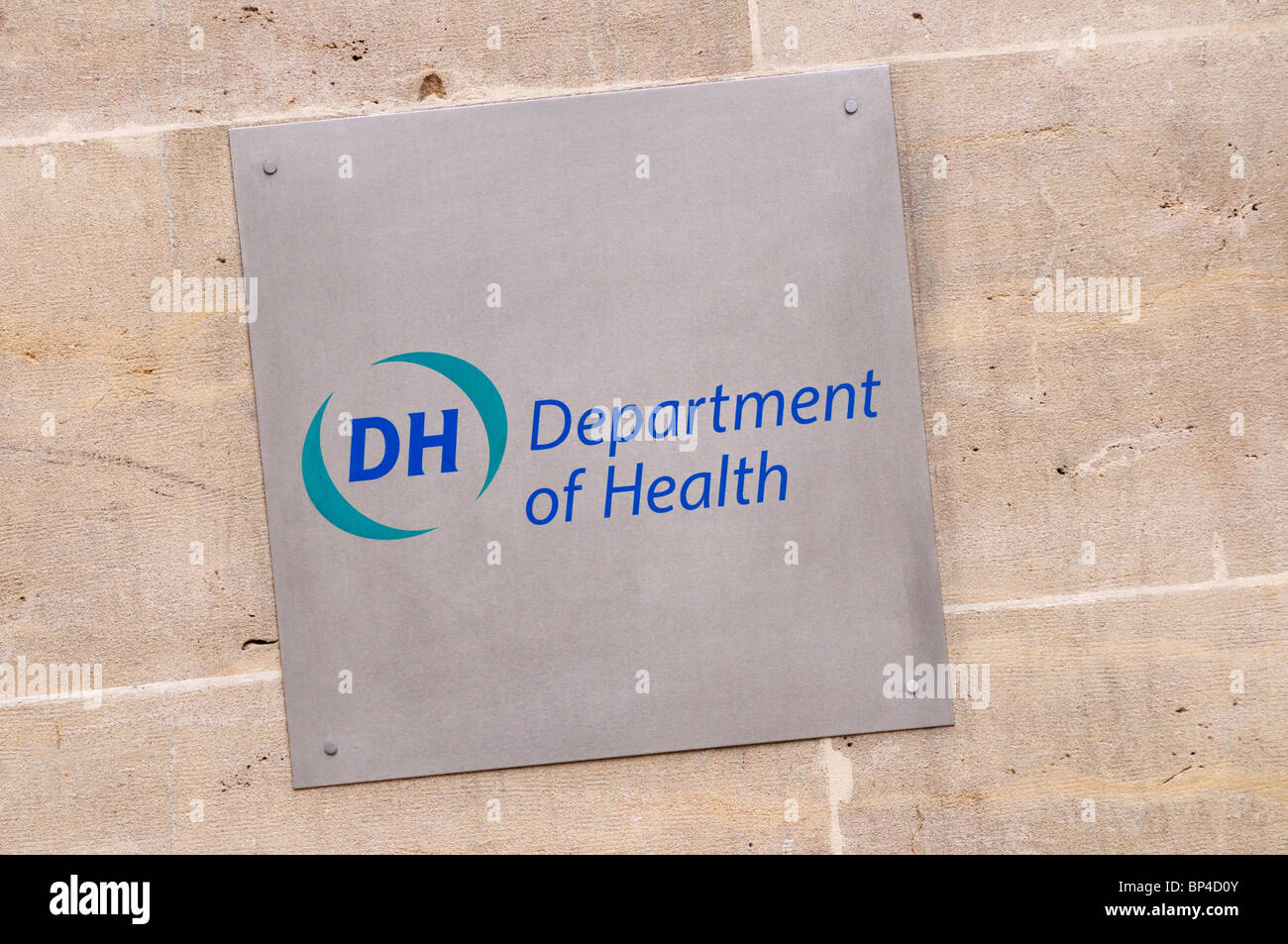 Department of Health Government Department Sign, Whitehall, London ...