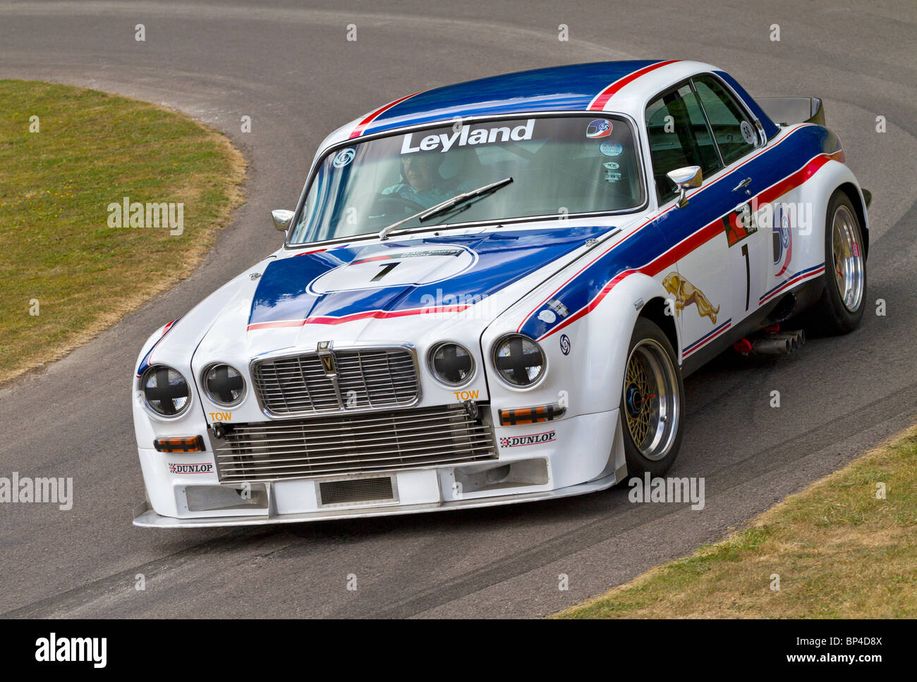 1976 Jaguar XJ12 Broadspeed with driver Chris Scragg at the 2010 ...