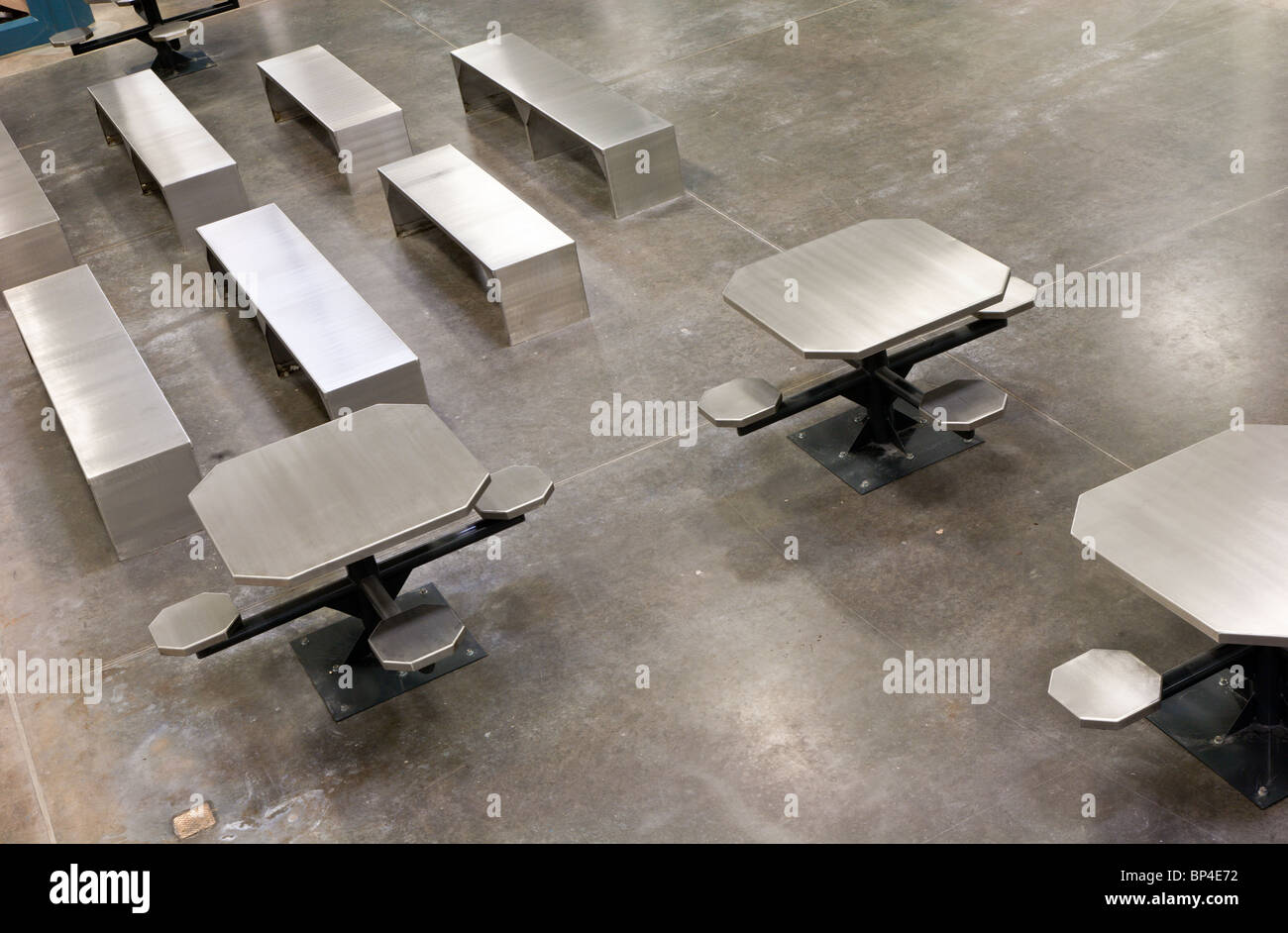 Stainless steel benches hi-res stock photography and images - Alamy
