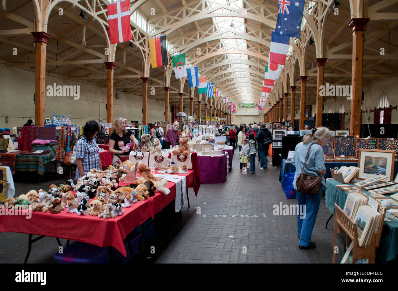 Barnstaple Pannier market Stock Photo - Alamy