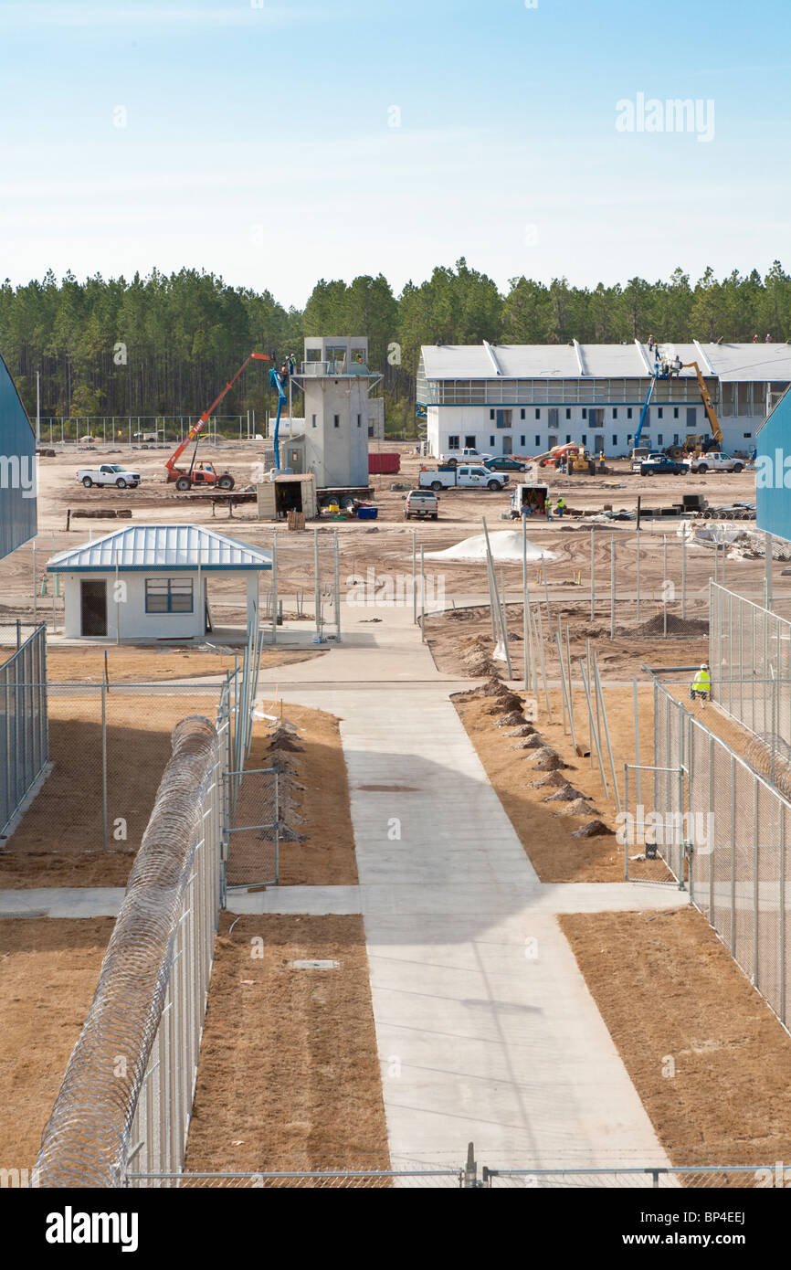 Prison guard tower hi-res stock photography and images - Alamy