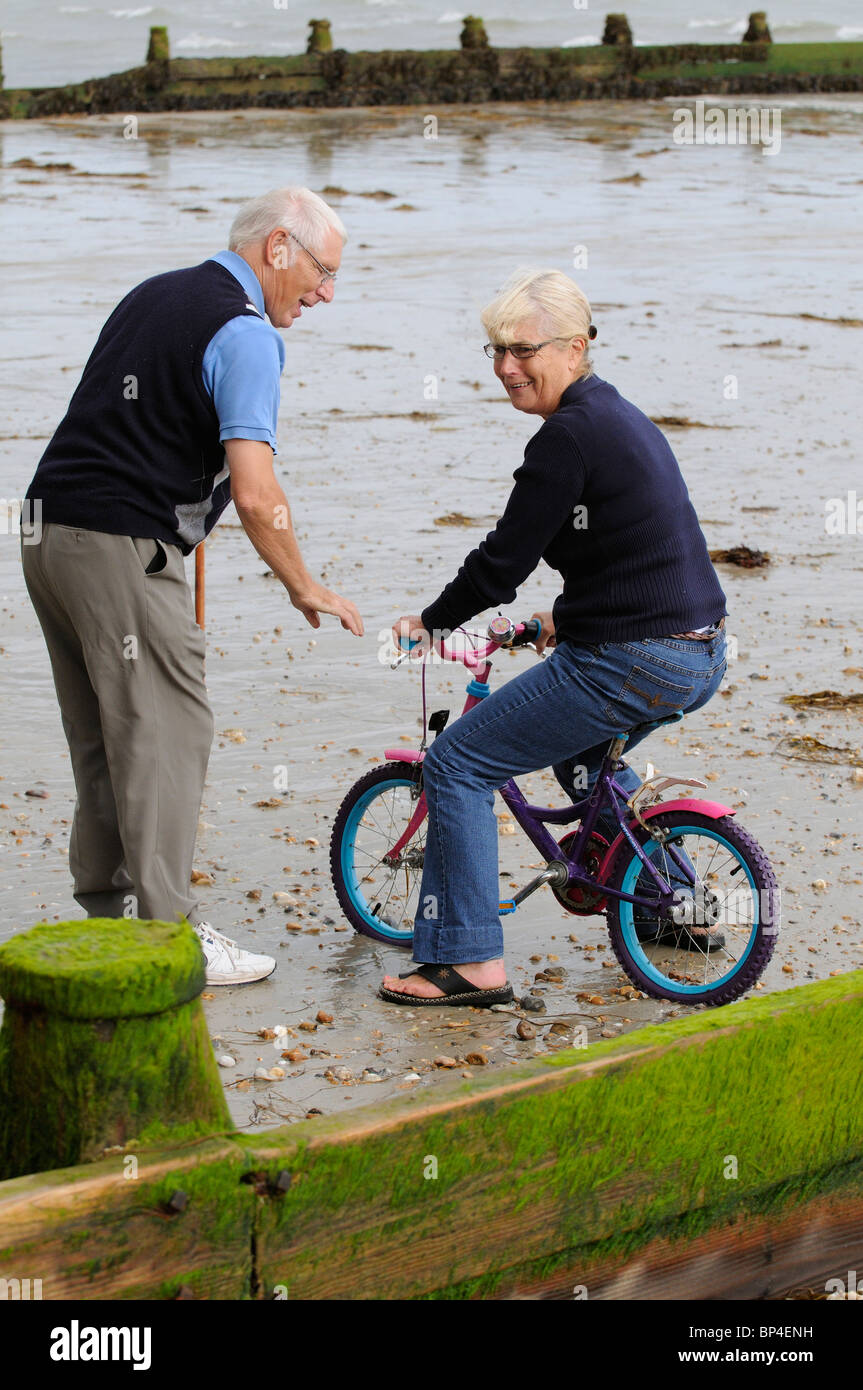 Oaps having fun hi-res stock photography and images - Alamy