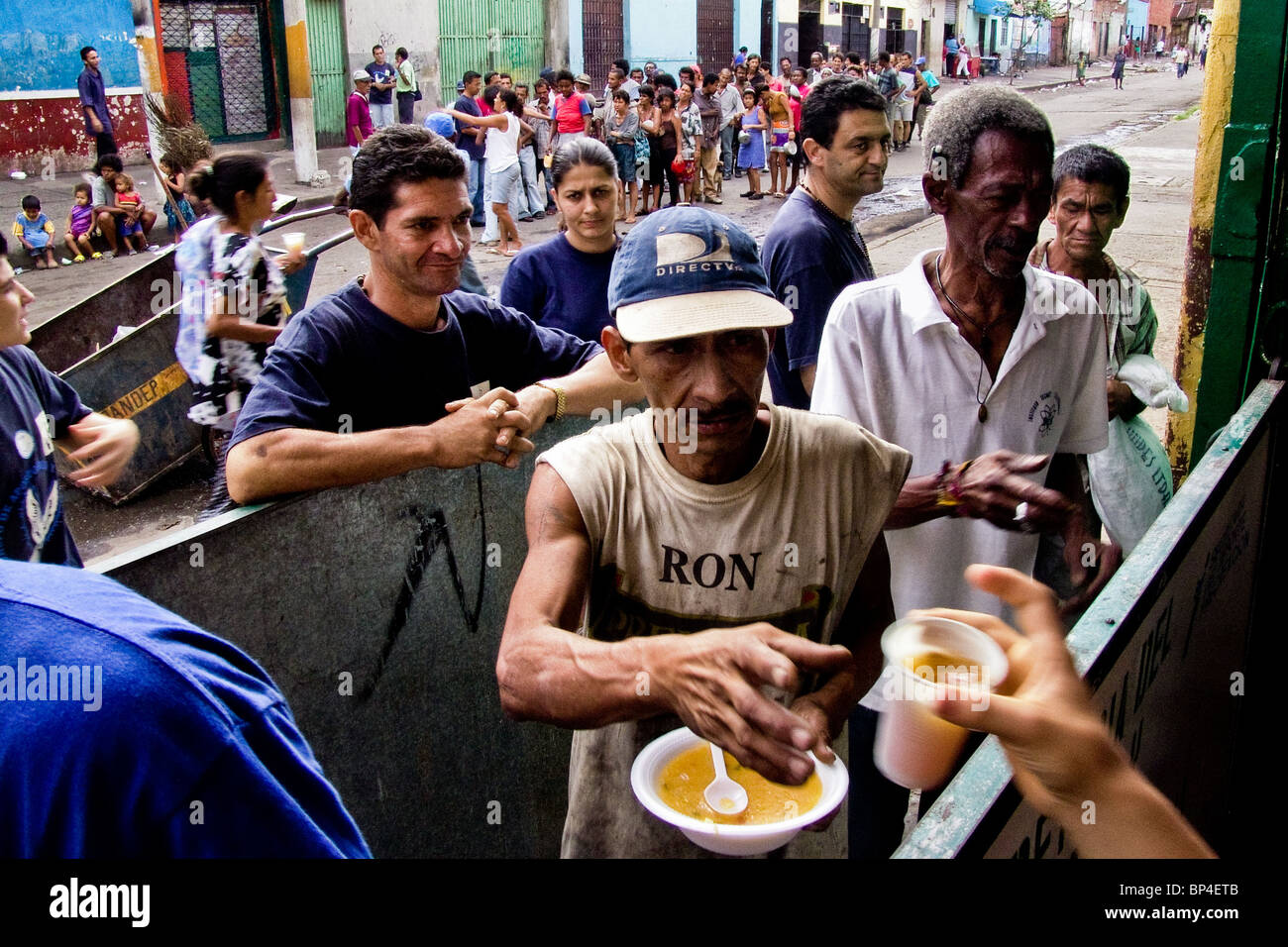 South america homeless helping hi-res stock photography and images - Alamy