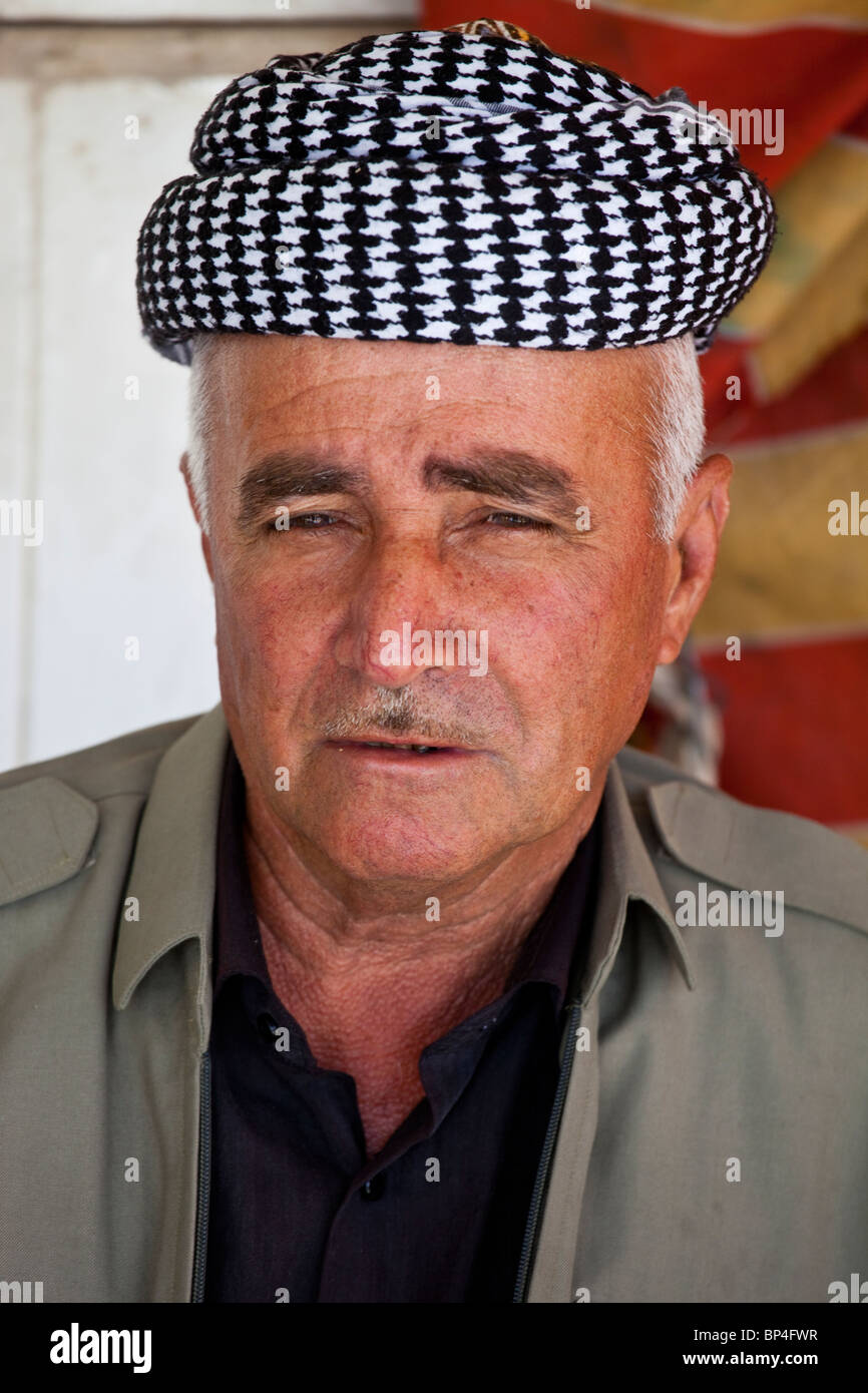 Kurdish Iraqi man in Dohuk, Kurdistan, Iraq Stock Photo - Alamy