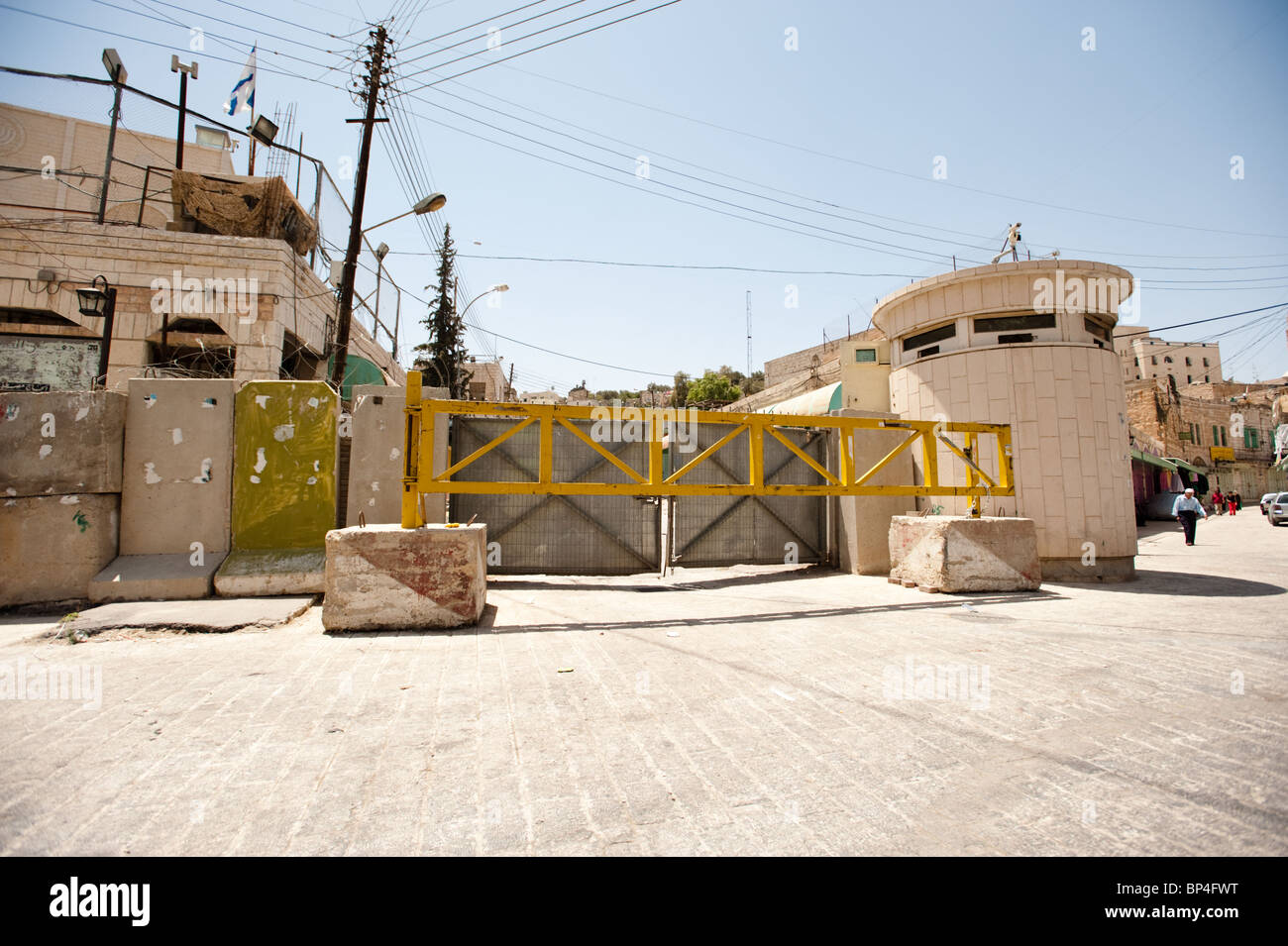 Gates and guard towers impose Israel's military presence on the streets ...