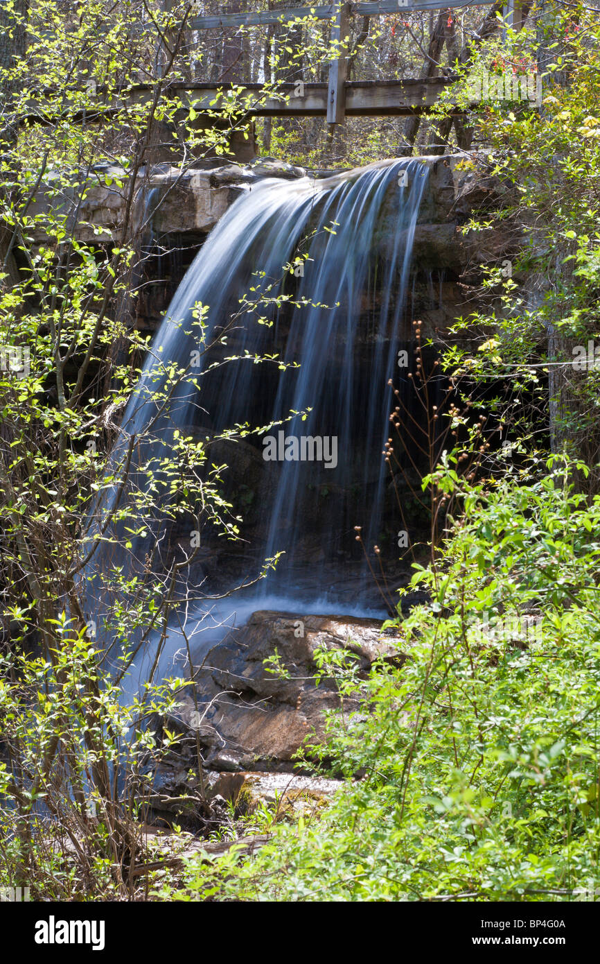 Fort Payne, AL - Apr 2009 - Waterfall in DeSoto State Park at Fort ...