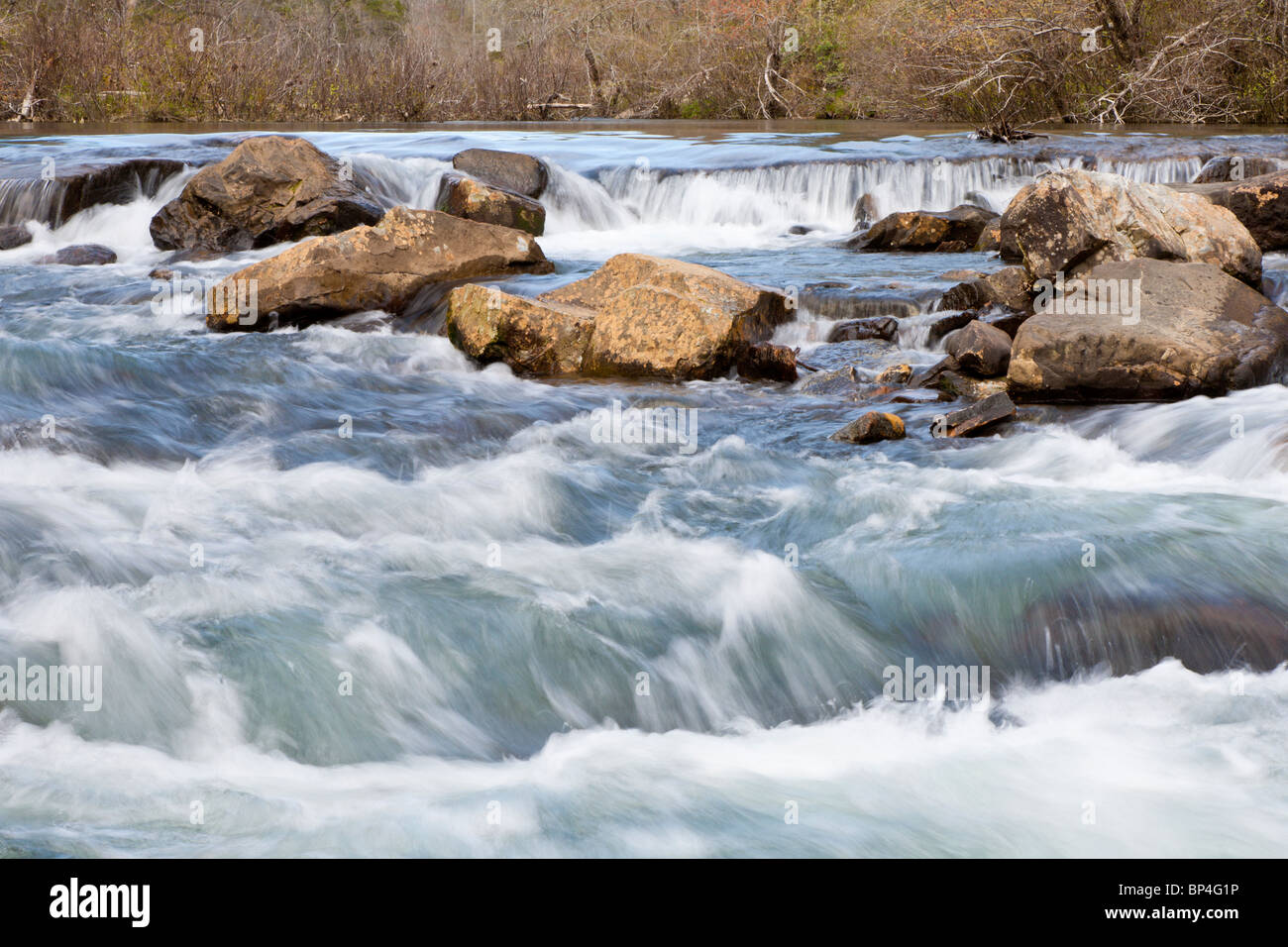 Fort Payne, AL - Apr 2009 - Little River in DeSoto State Park at Fort ...