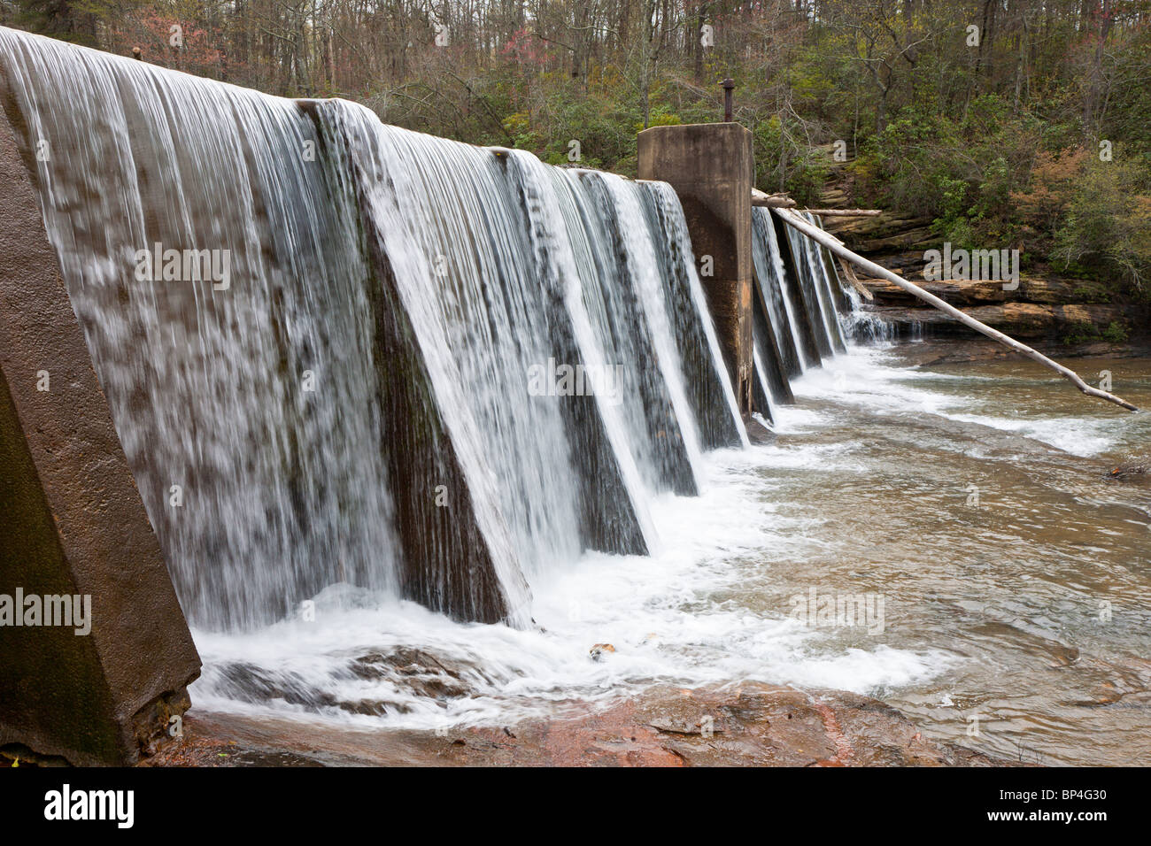 Fort Payne, AL - Apr 2009 - Waterfall in DeSoto State Park at Fort ...