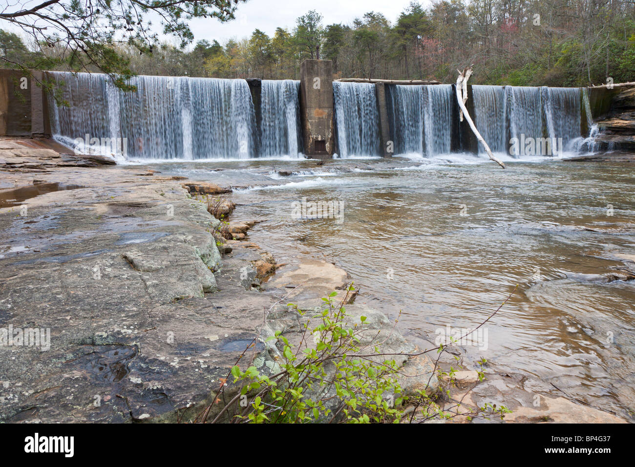 Fort Payne, AL - Apr 2009 - Waterfall in DeSoto State Park at Fort ...