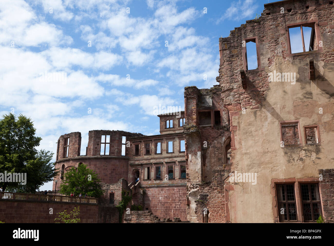 Historic landmark Heidelberg Castle Baden-Wurttemberg Germany EU ...