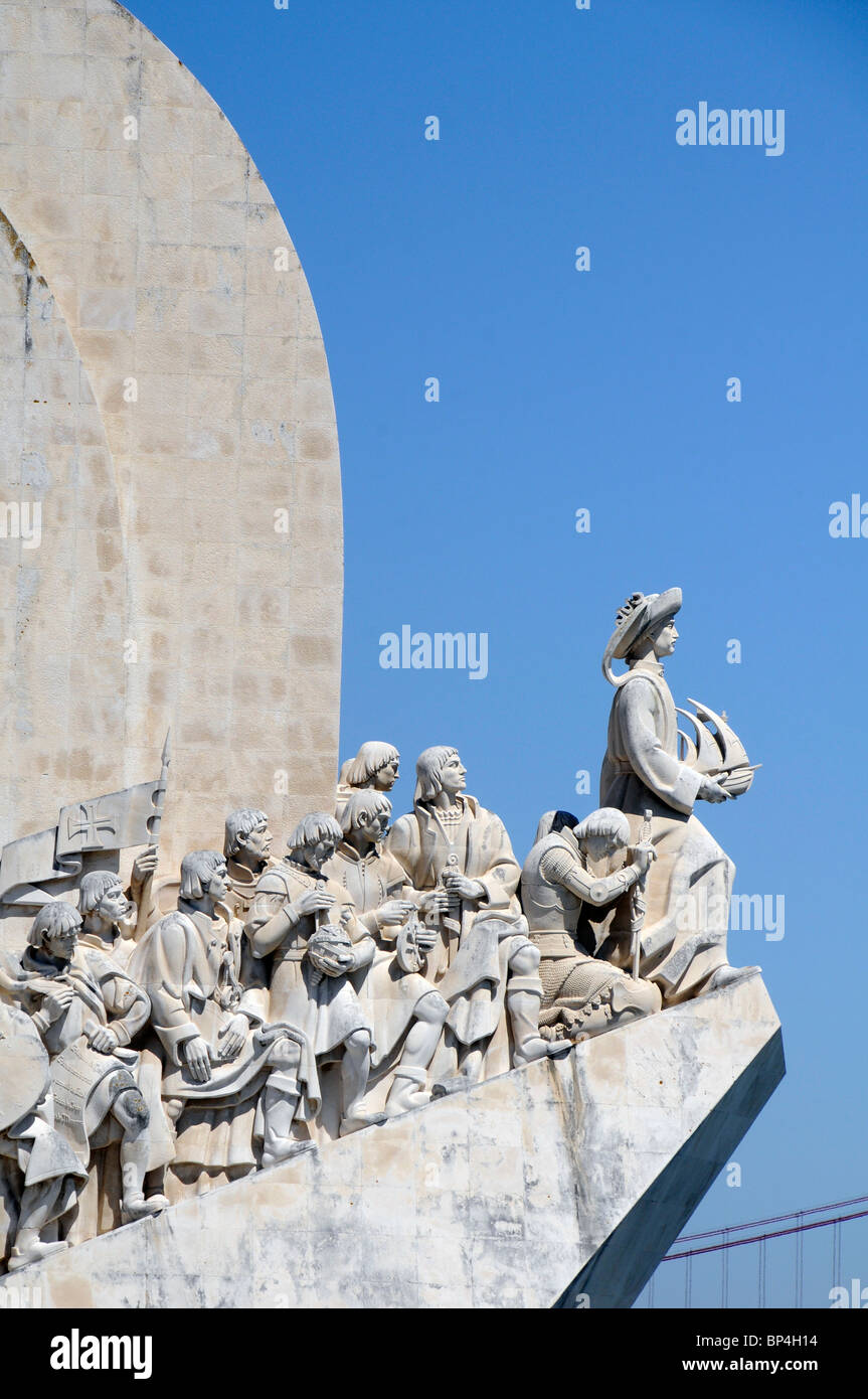 Monument to the Discoveries (Padrao dos Descobrimentos) showing ...