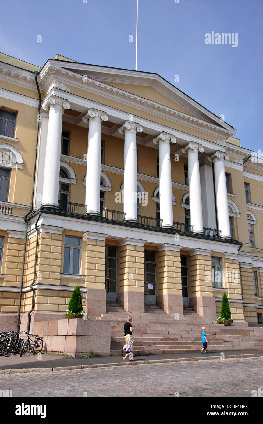 Helsinki University Building, Senate Square, Helsinki, Uusimaa Region ...