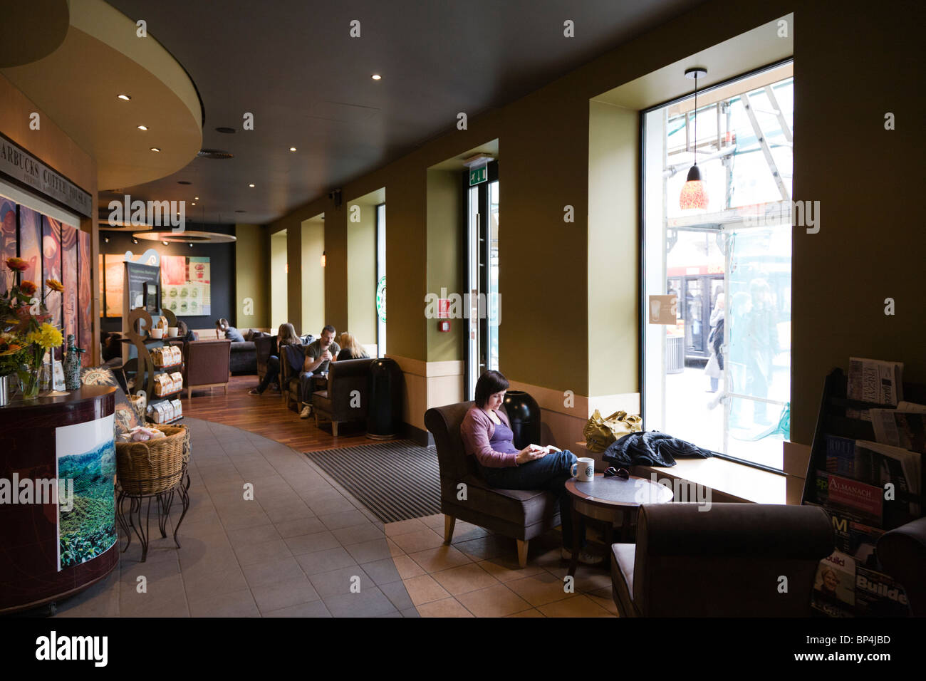 Starbucks cafe inside poland hi-res stock photography and images - Alamy