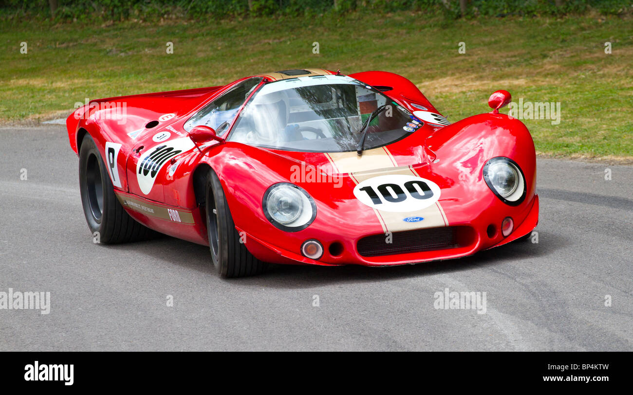 1968 Ford F3L with driver Richard Attwood at the 2010 Goodwood Festival ...