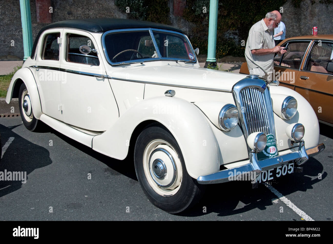 Riley RMB Classic Saloon Car Stock Photo - Alamy