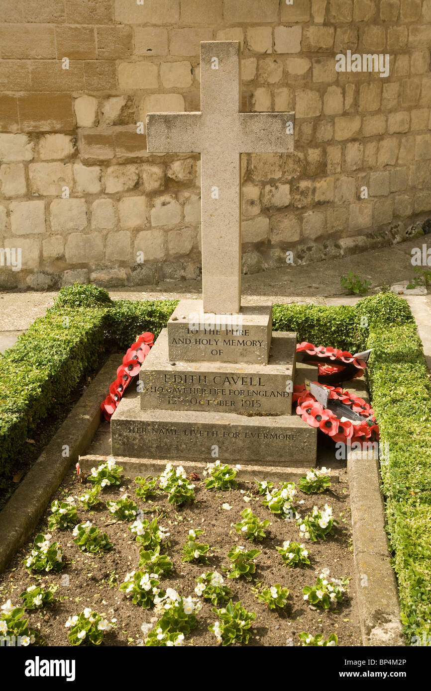 Grave Of Edith Cavell High Resolution Stock Photography and Images - Alamy