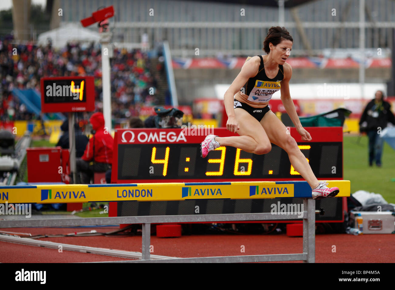 3000m Steeplechase women's race at Aviva London Grand Prix, Crystal ...