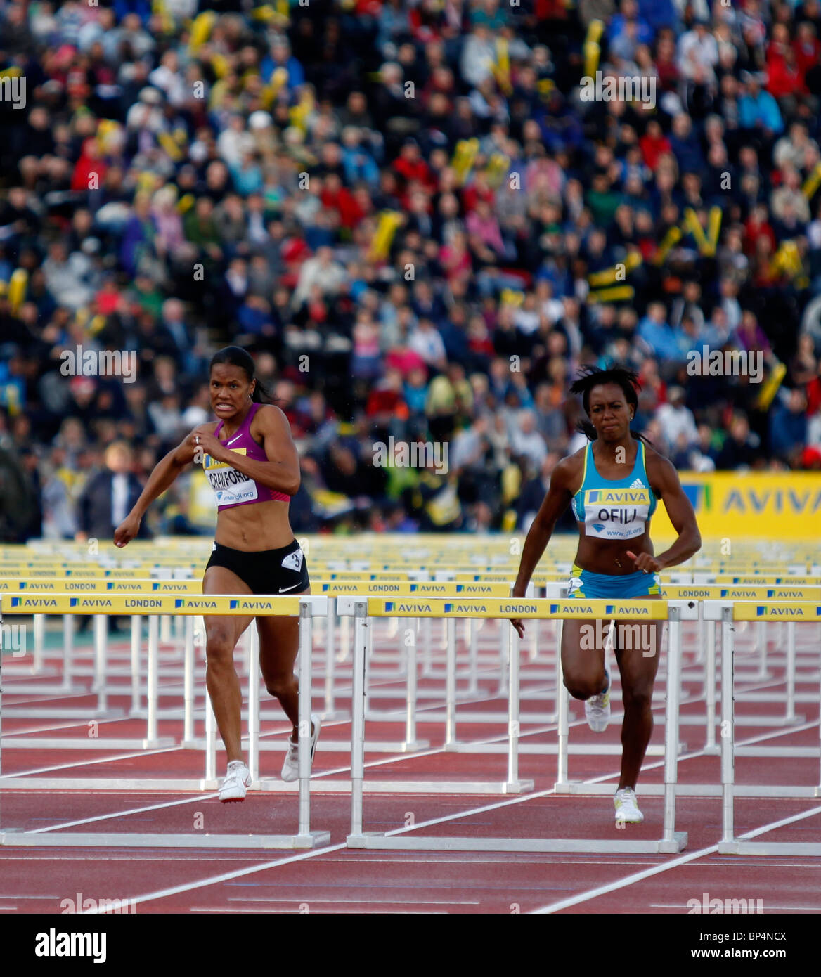 Womens 100 meter hurdles hi-res stock photography and images - Alamy