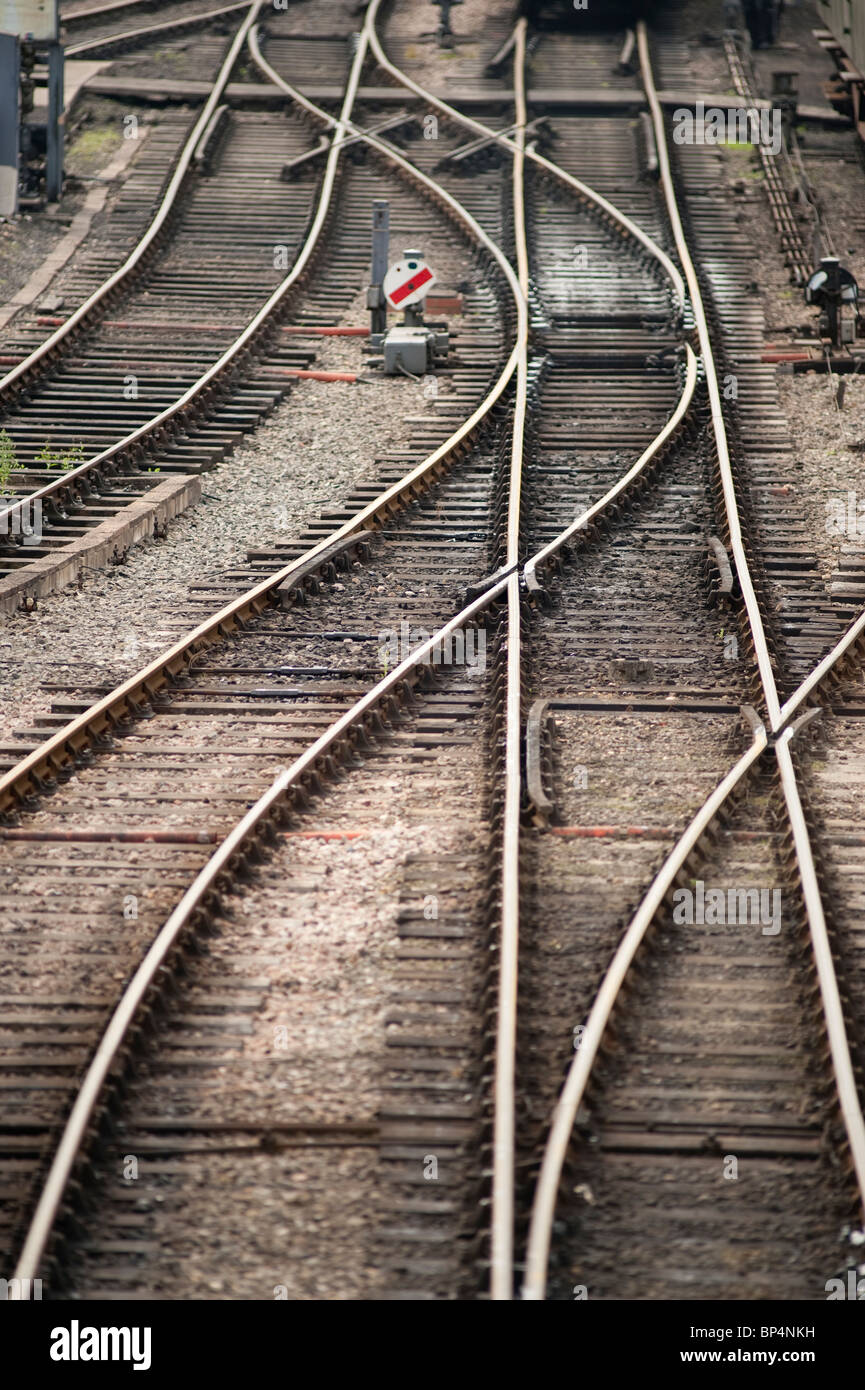 Railway track points hi-res stock photography and images - Alamy Railway track points hi-res stock photography and images - Alamy