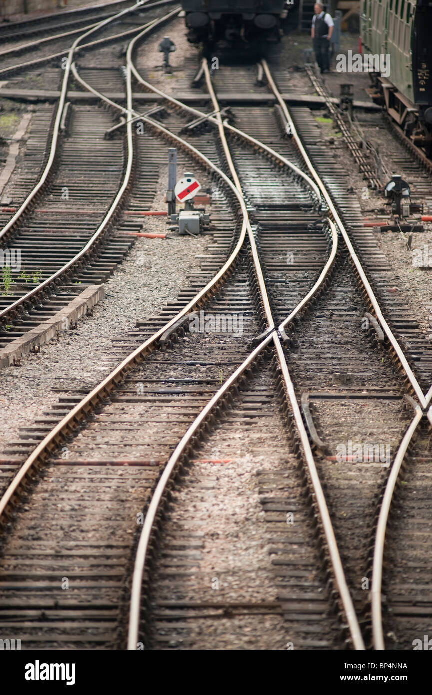 Railway track points hi-res stock photography and images - Alamy Railway track points hi-res stock photography and images - Alamy