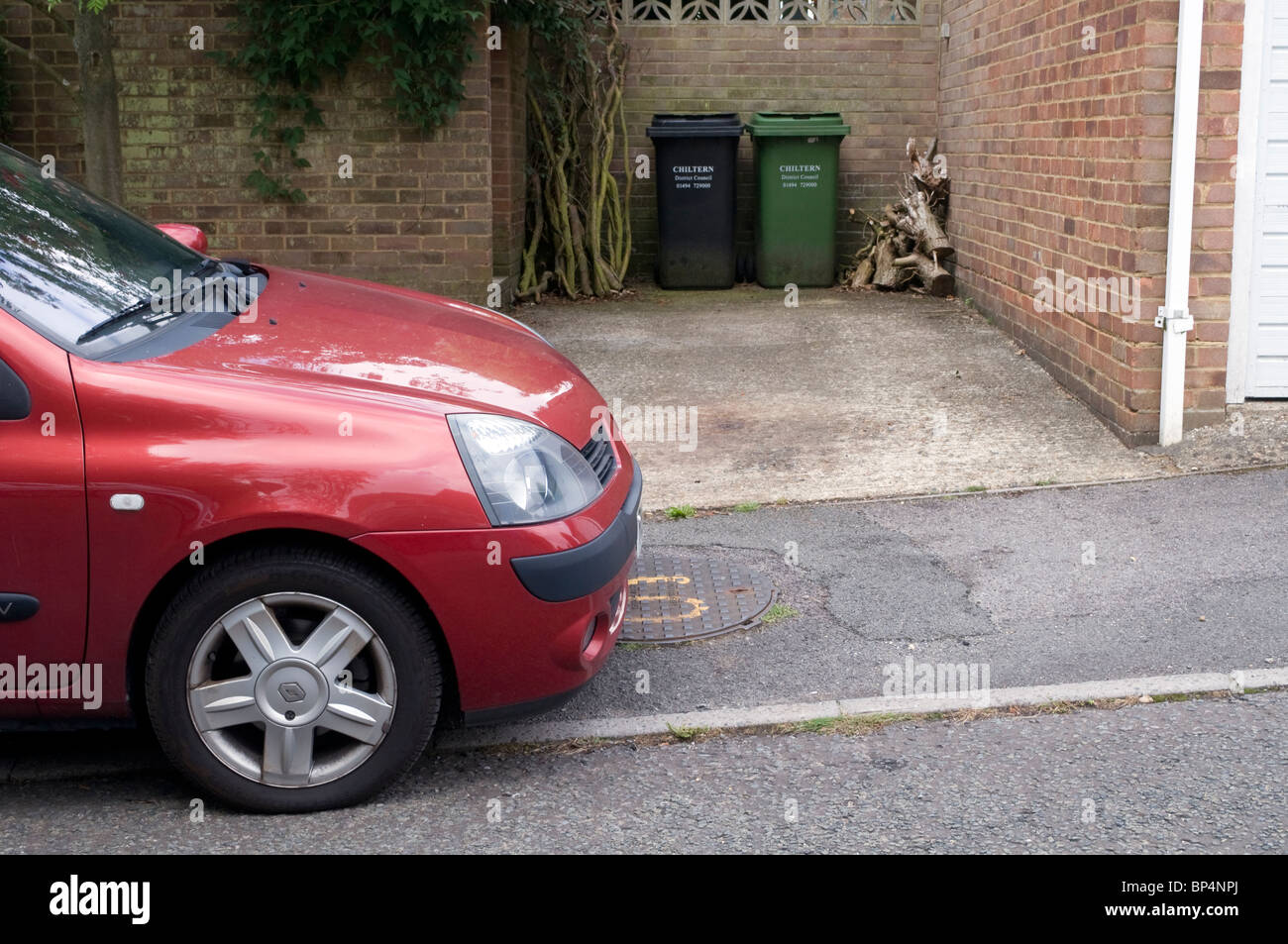 Blocked parking hi-res stock photography and images - Alamy