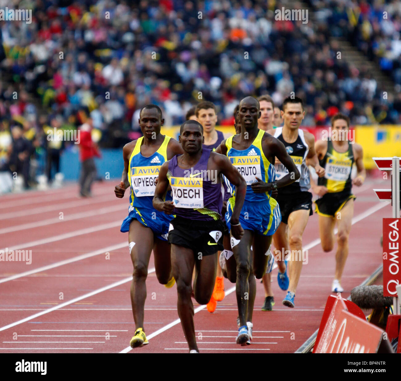 Paul Kipsiele KOECH, winner of the 3000m Steeplechase Men's race at ...