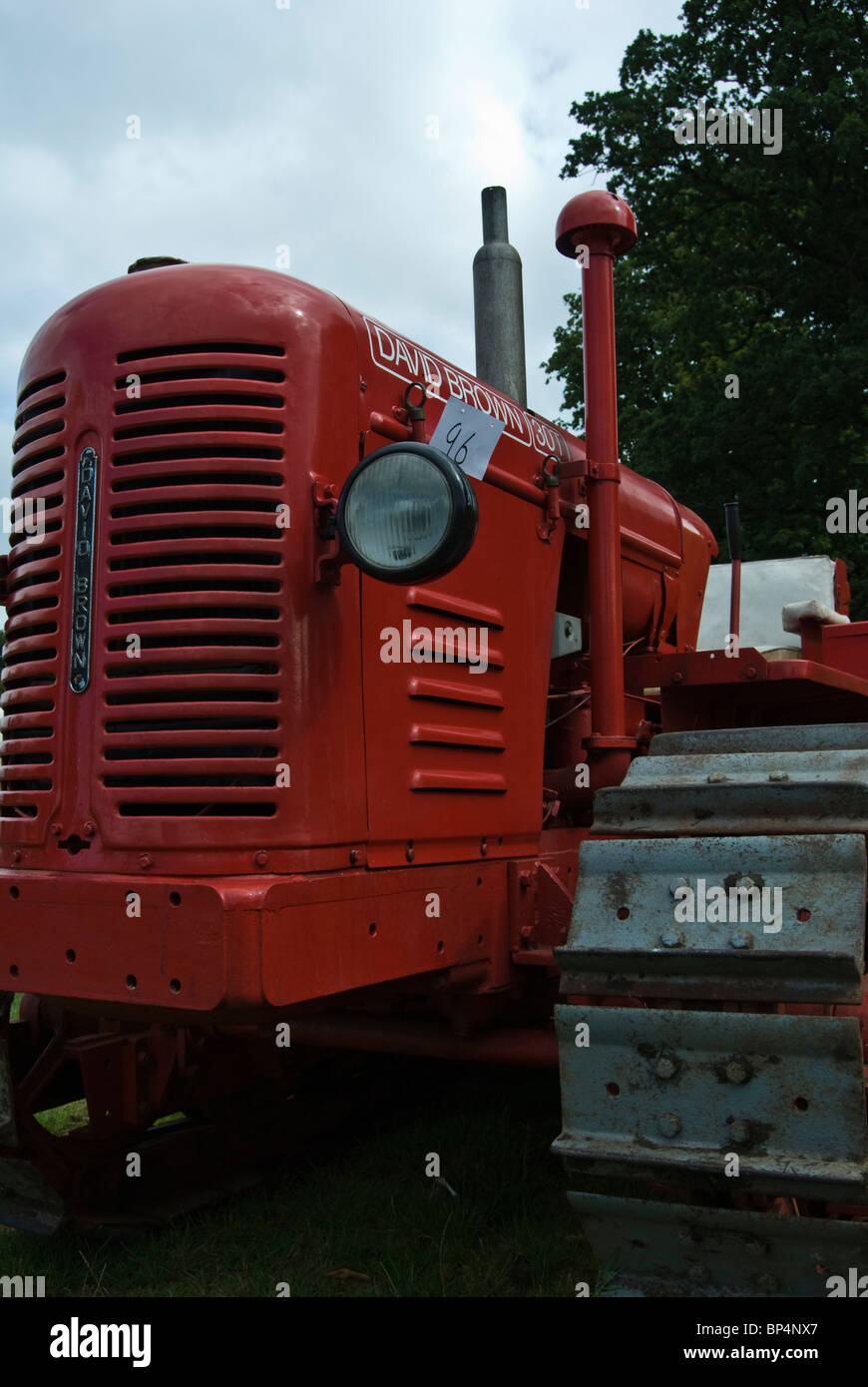 restored david brown 30t trackmaster vintage crawler at the astle park ...