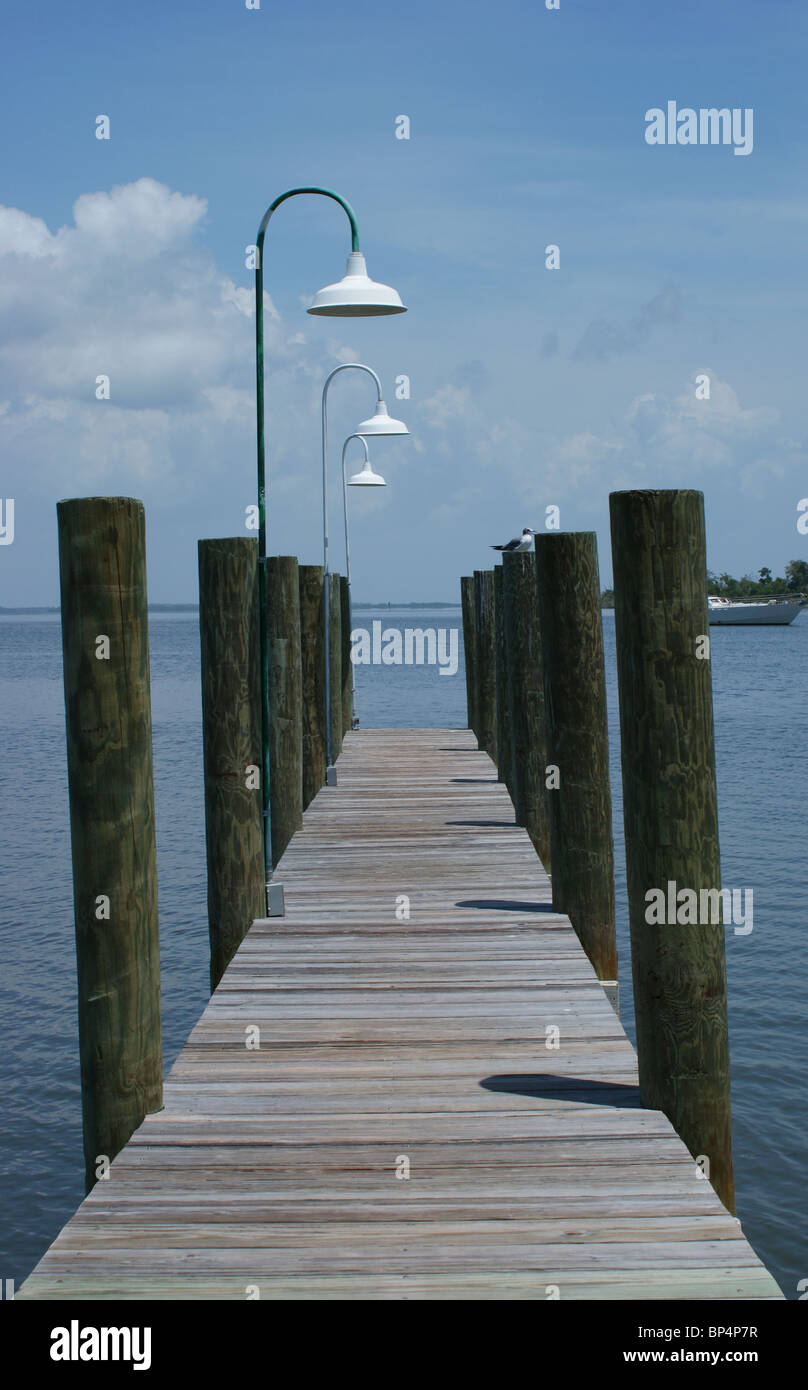 Pier lights sky hi-res stock photography and images - Alamy