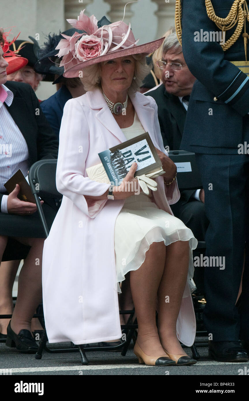 Prince of Wales, Camilla Duchess of Cornwall and Prime minister David ...
