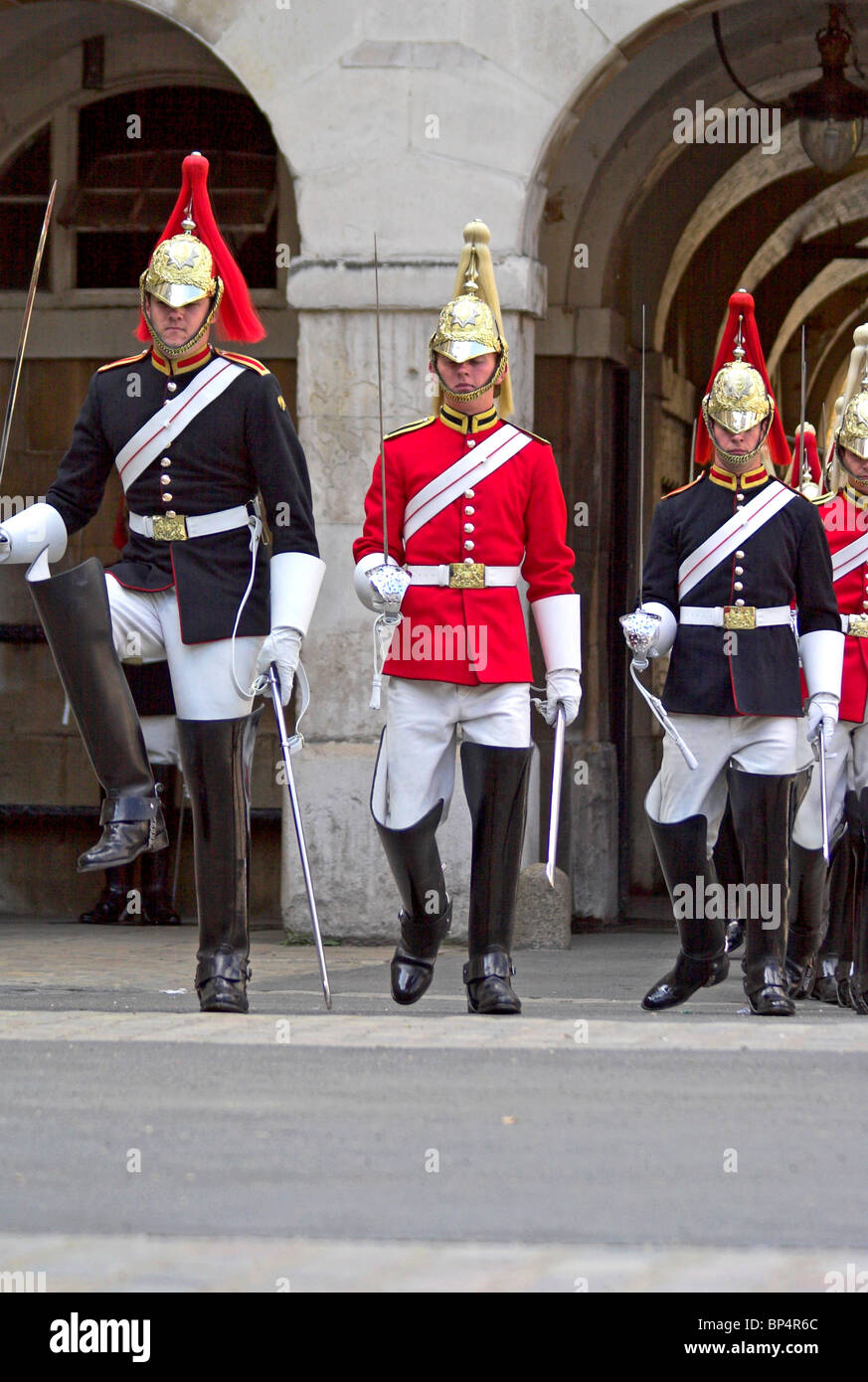 Changing of the guards in London Stock Photo - Alamy
