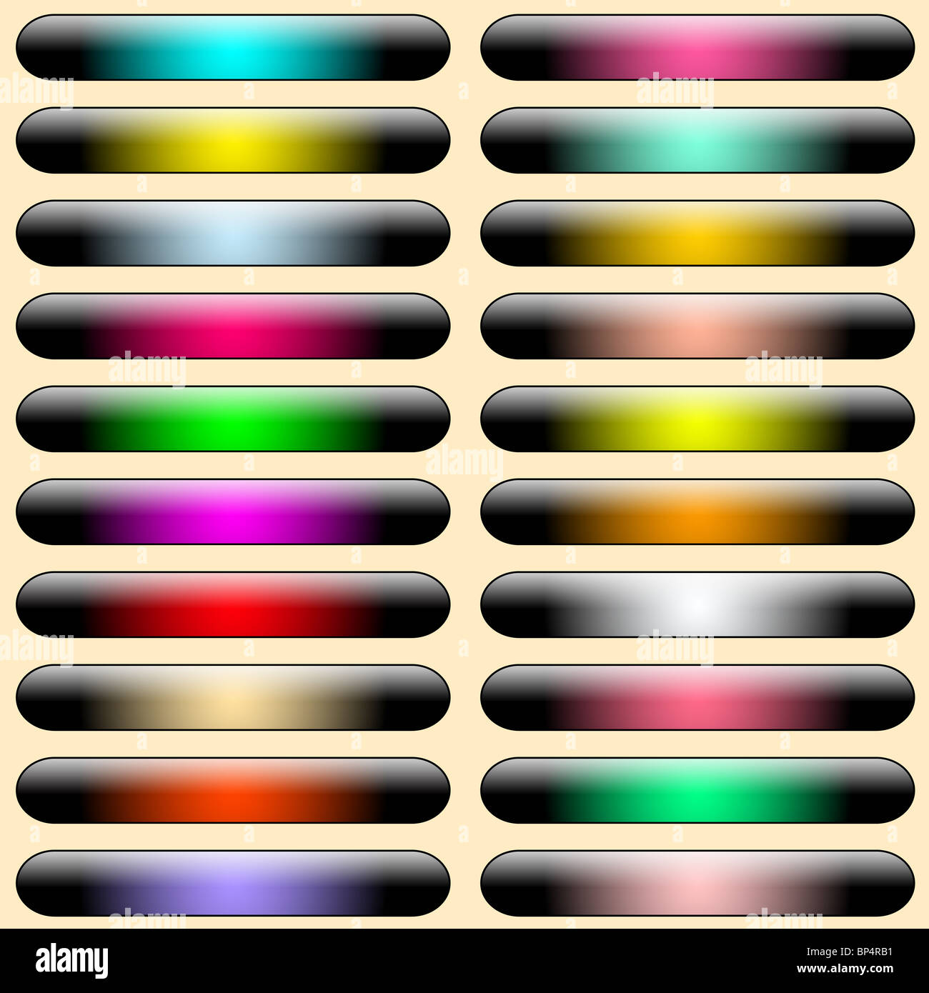 Set search bar website Cut Out Stock Images & Pictures - Alamy